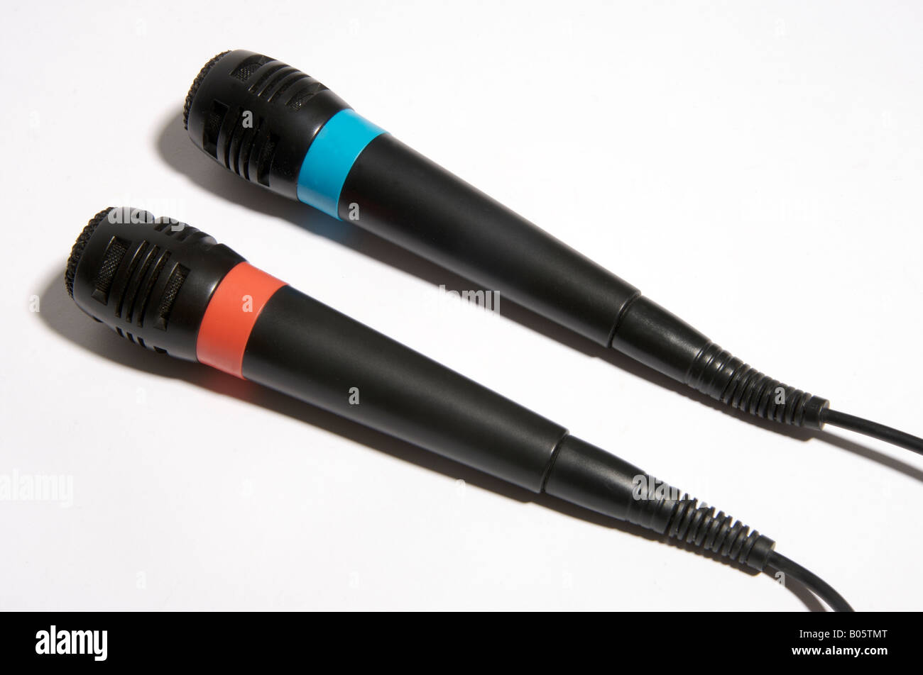 pair of microphones Stock Photo - Alamy