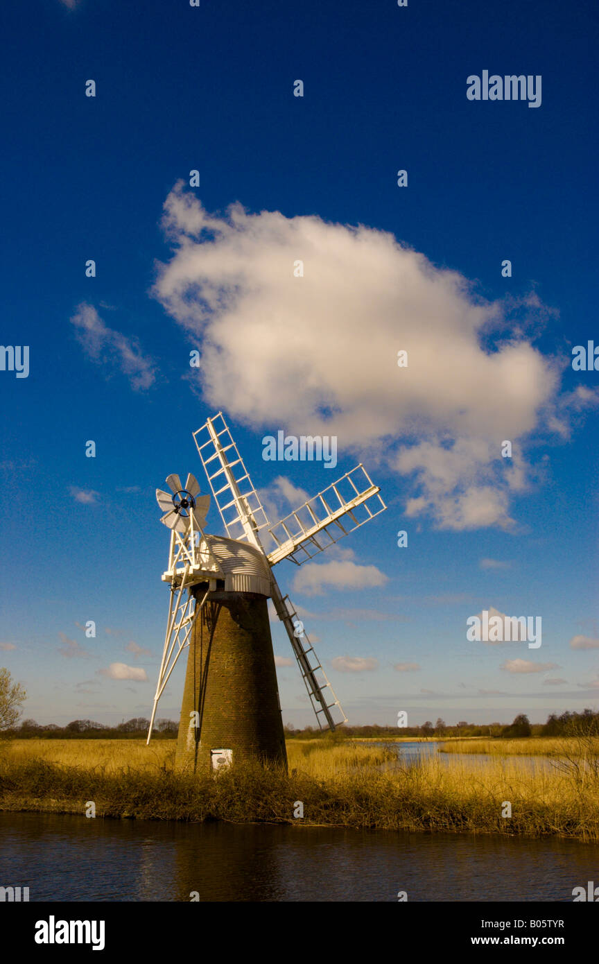 Turf Fen Mill,How Hill, Norfolk Broads Stock Photo - Alamy
