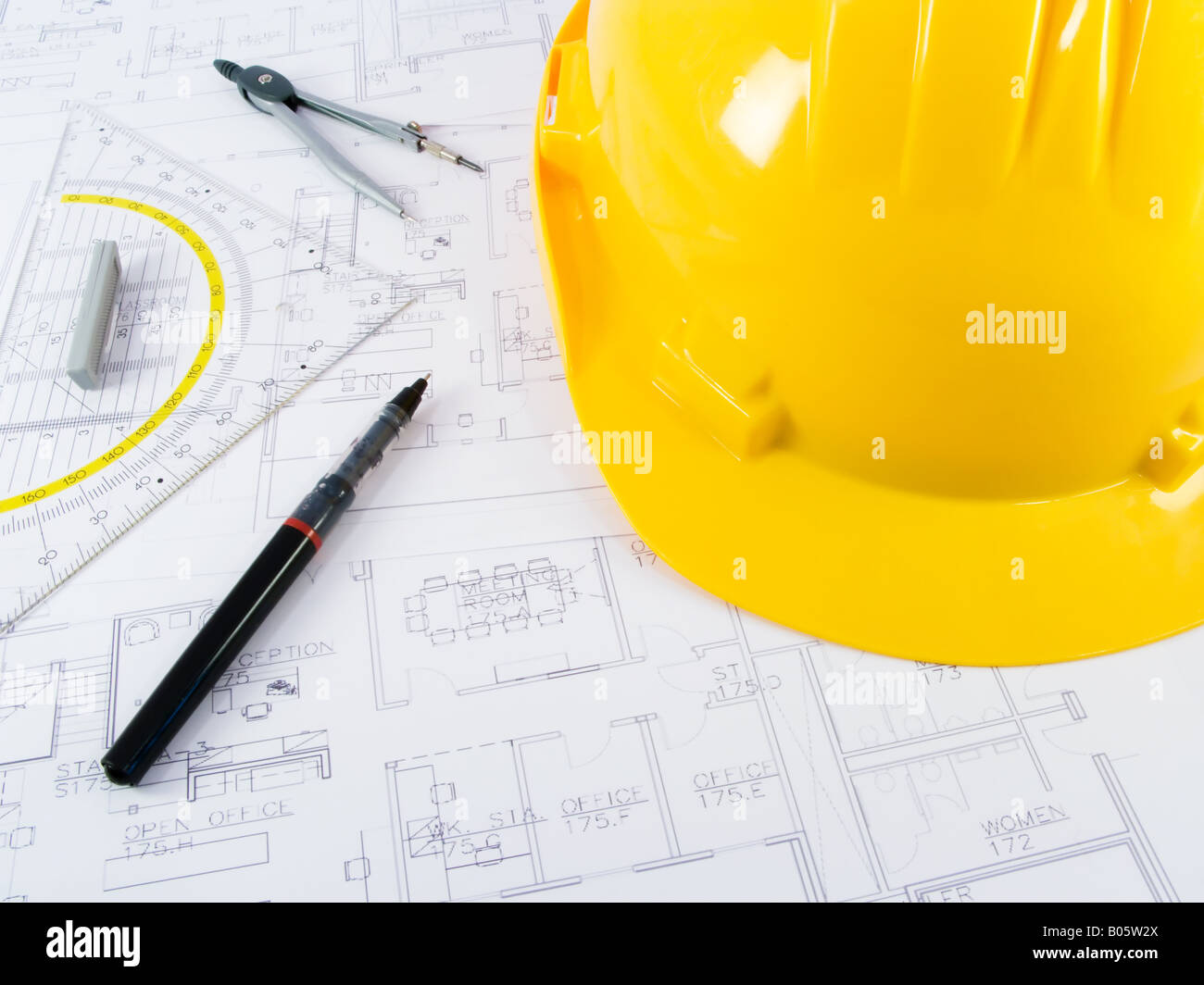 Building drawings hi-res stock photography and images - Alamy