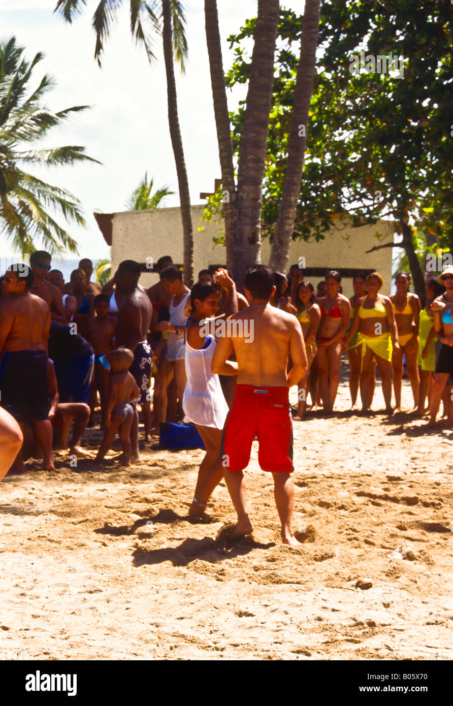 Dancers on the Beach Stock Photo - Alamy