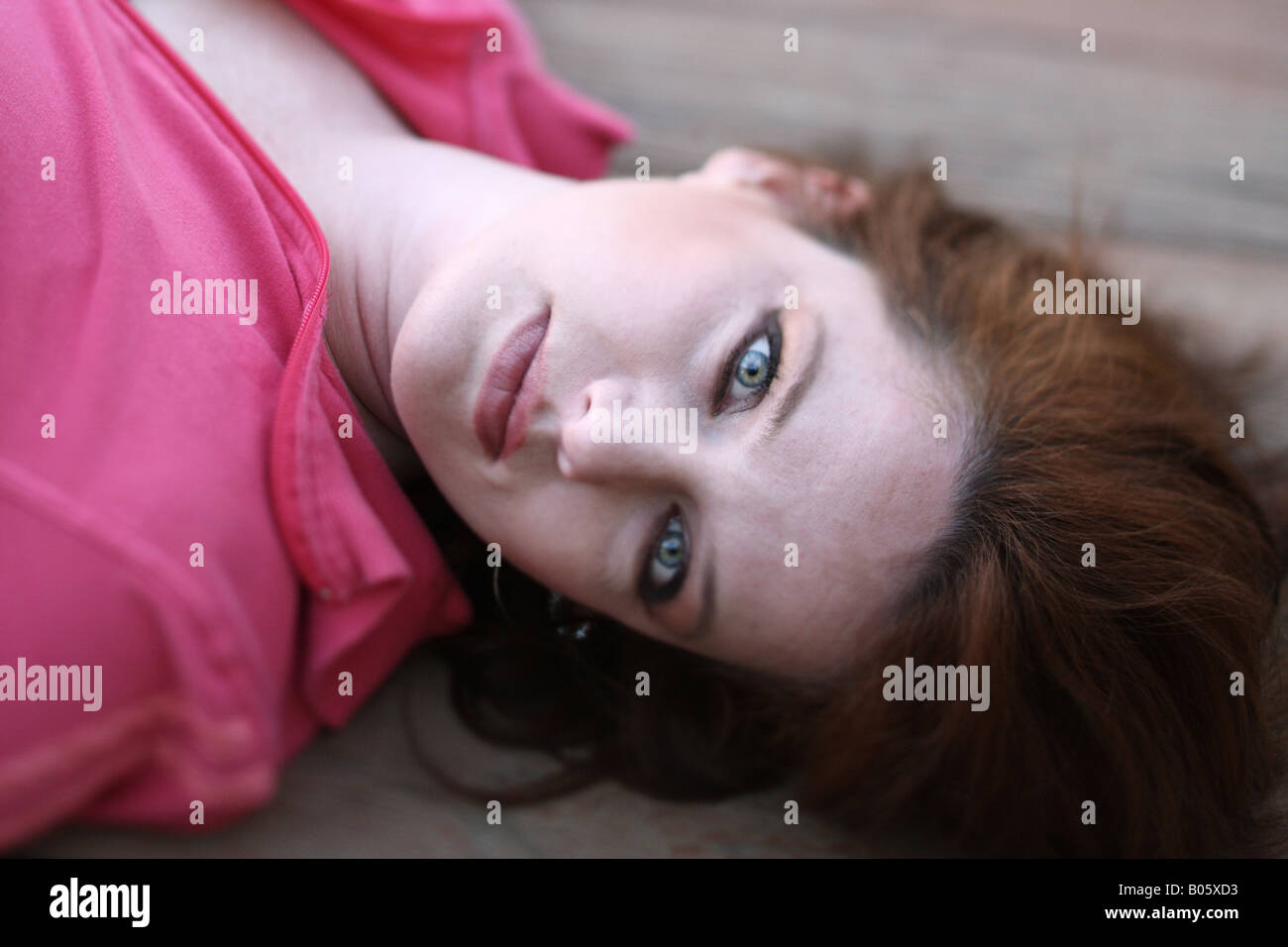 A Beautiful Irish woman with green eyes Stock Photo - Alamy