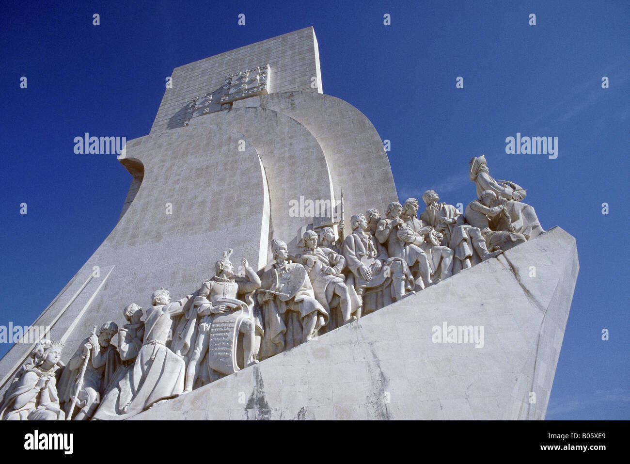 Belem Padrao dos Descobrimentos Monument to the Discoveries Ship shape ...