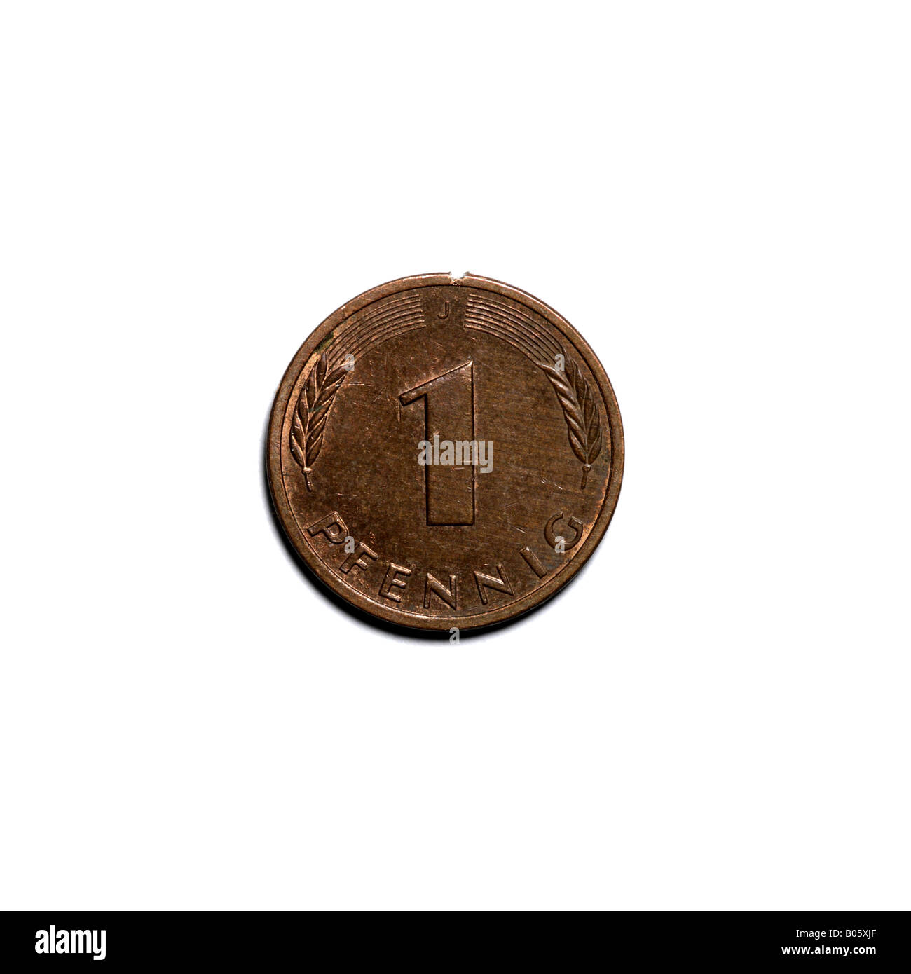 German pfennig coins hi-res stock photography and images - Alamy