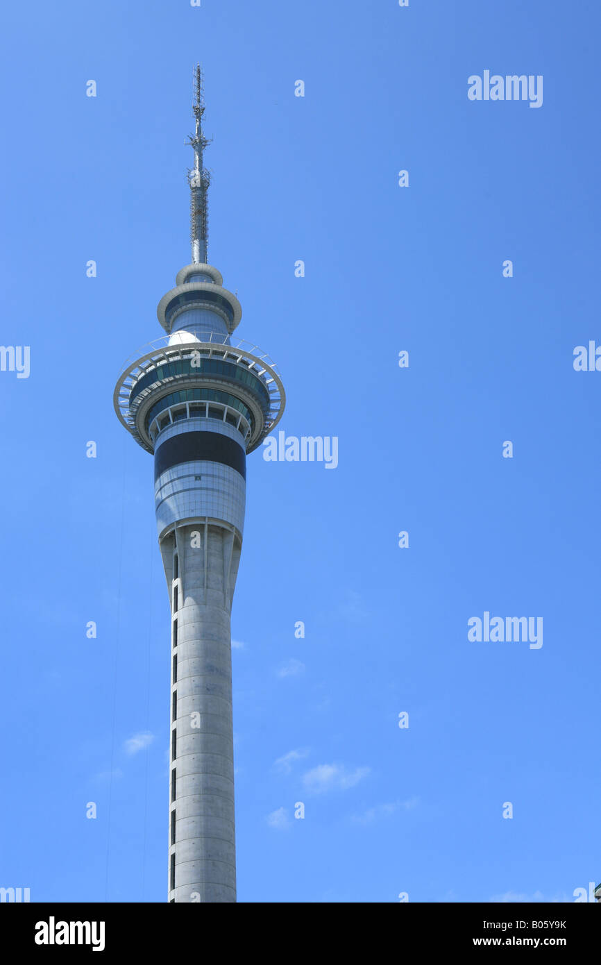 Sky tower - the tallest tower in the Southern Hemisphere Stock Photo ...