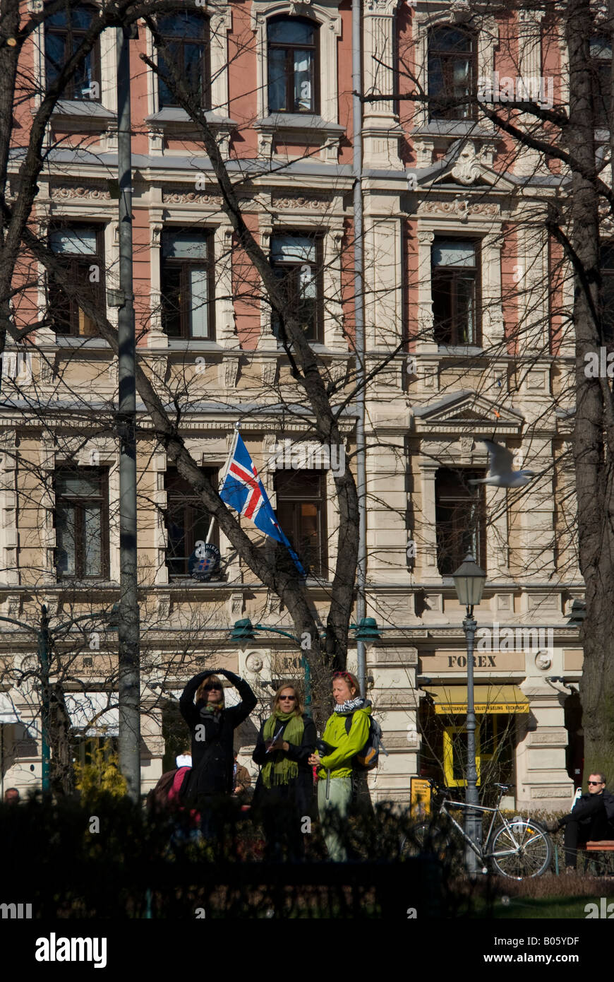 The Icelandic Embassy in Helsinki Stock Photo - Alamy