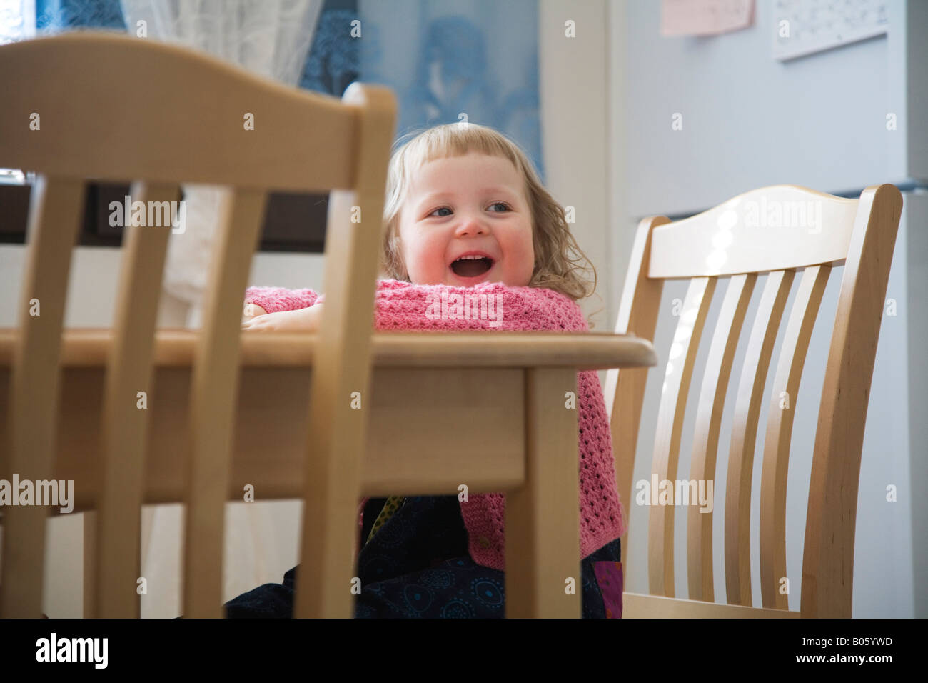 Profile Girl Laughing High Resolution Stock Photography and Images - Alamy