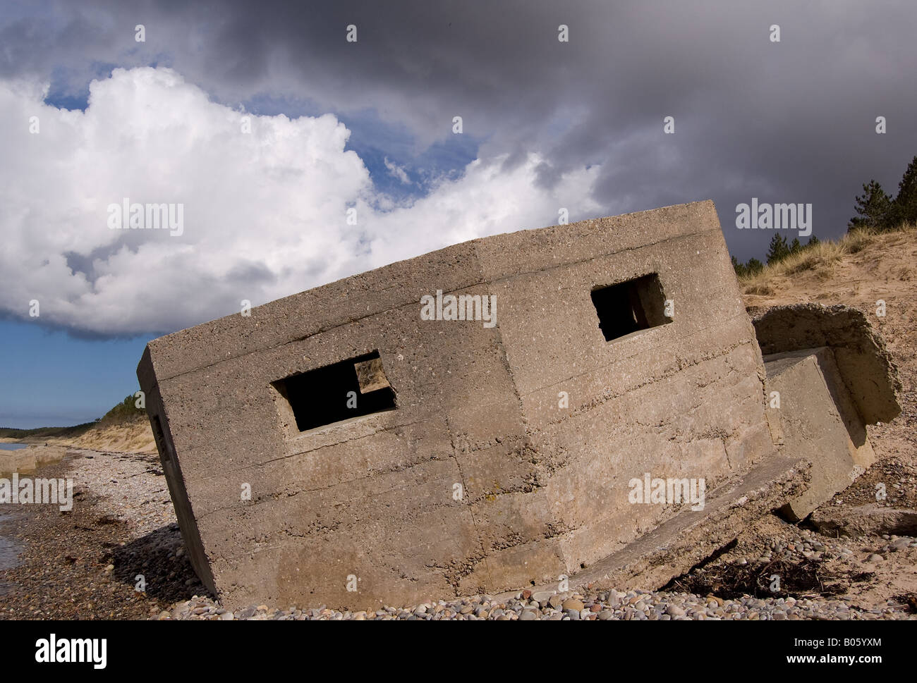 Pillbox scotland hi-res stock photography and images - Alamy