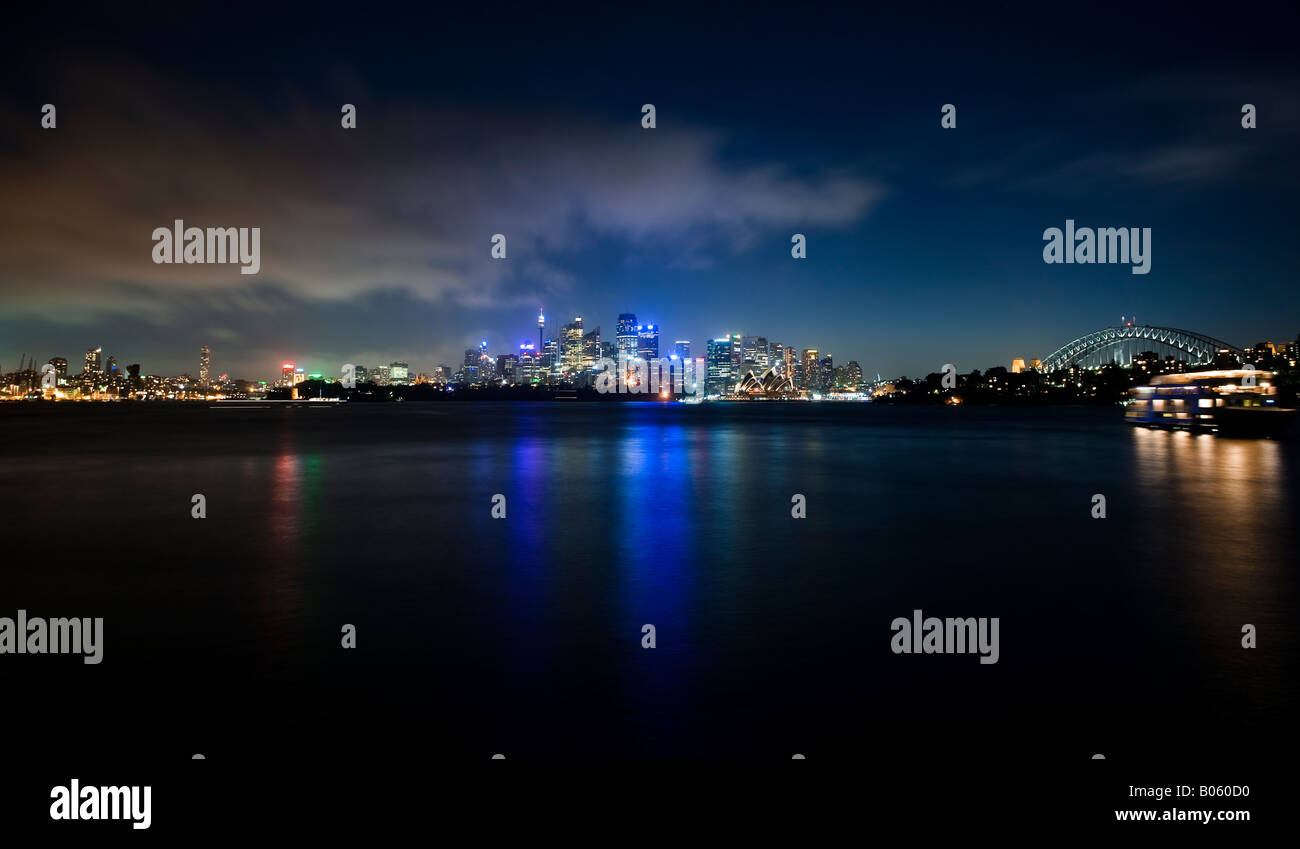 Sydney lights hi-res stock photography and images - Alamy