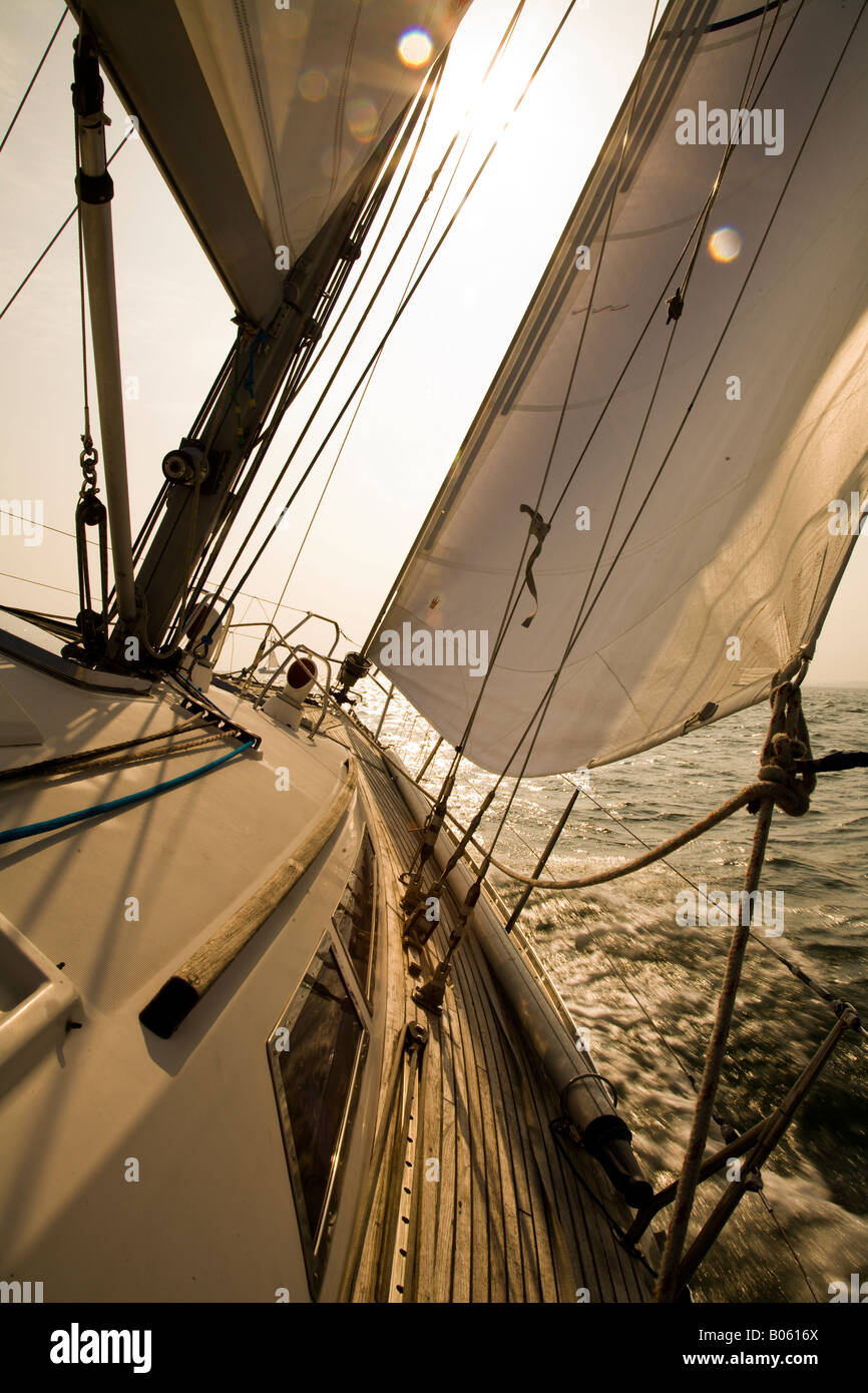 Yacht tacking hi-res stock photography and images - Alamy