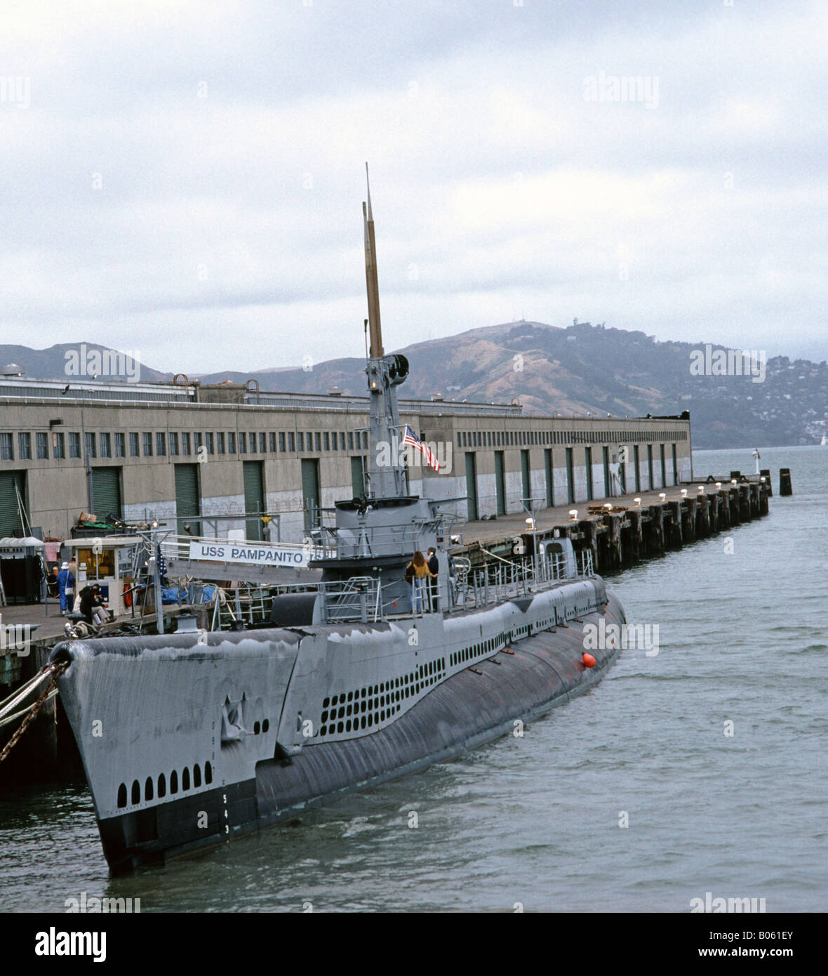 USS Pampanito World War II submarine Fisherman s Wharf San Francisco ...