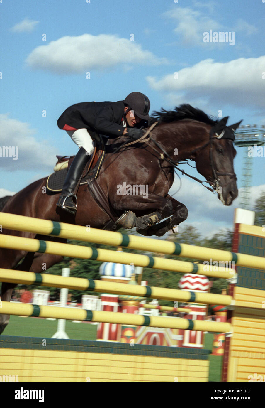 Equestrian british show jumping team hi-res stock photography and ...