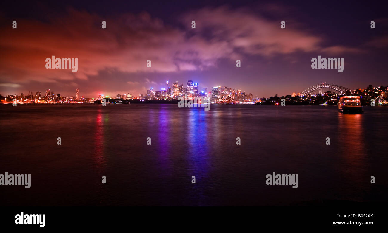Sydney lights hi-res stock photography and images - Alamy