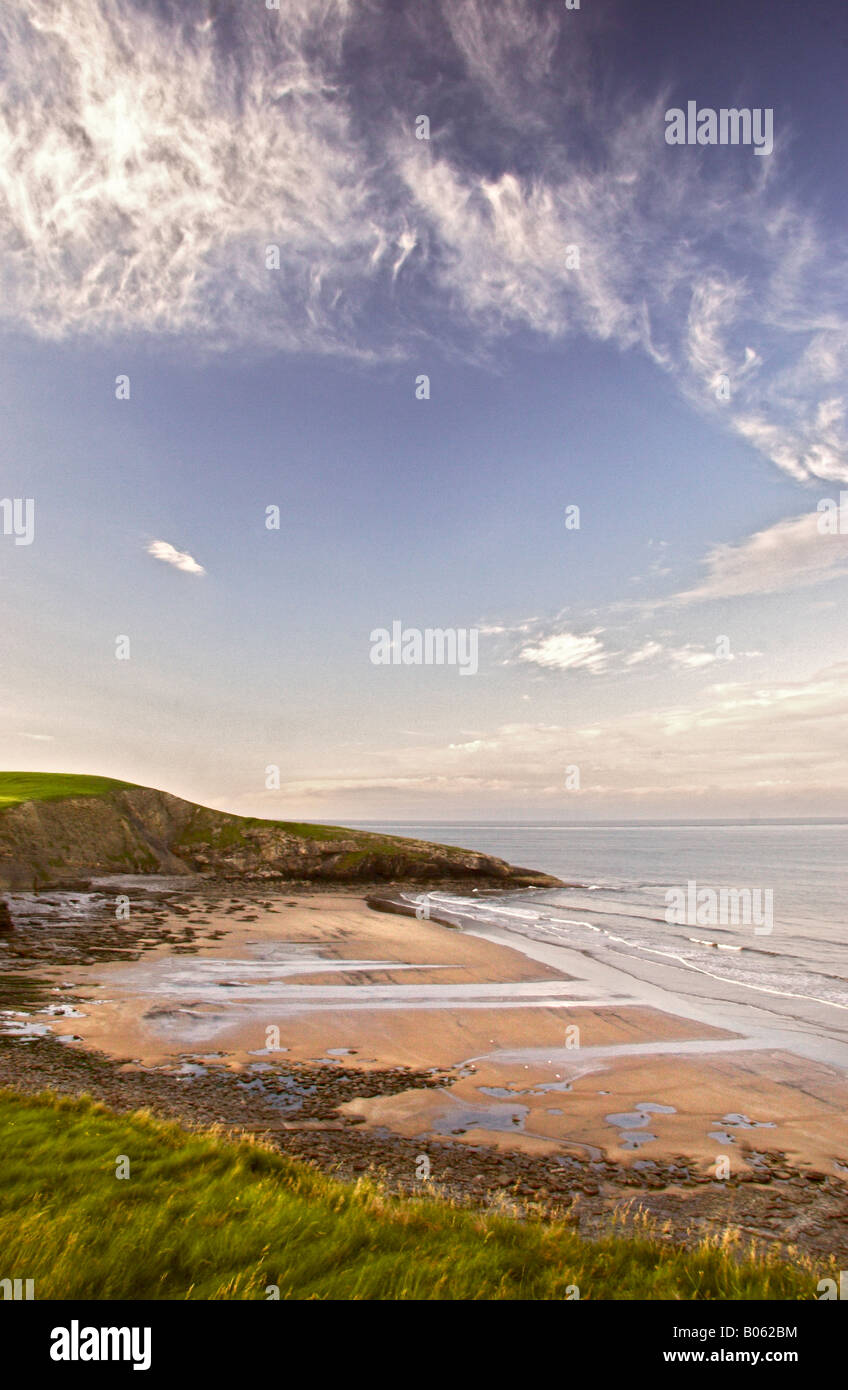 Early Morning View Of Southerndown Beach Stock Photo - Alamy