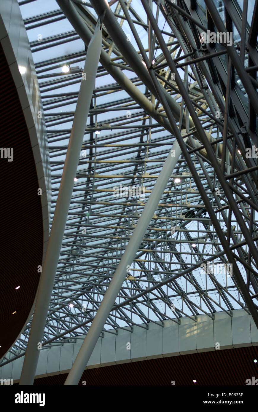 Roof detail of Kuala Lumpur International Airport, Malaysia Stock Photo ...