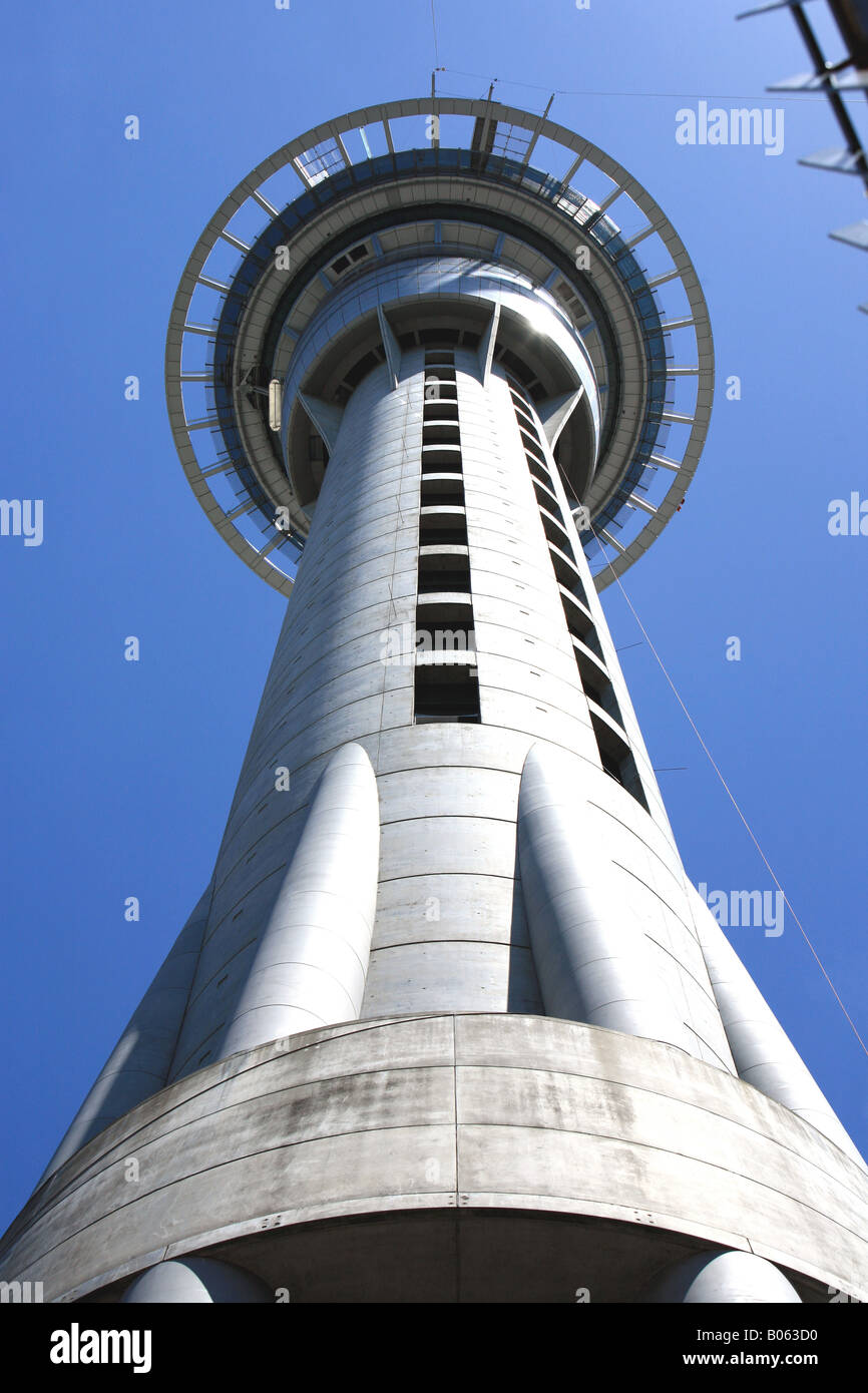 Sky tower - the tallest tower in the Southern Hemisphere Stock Photo ...