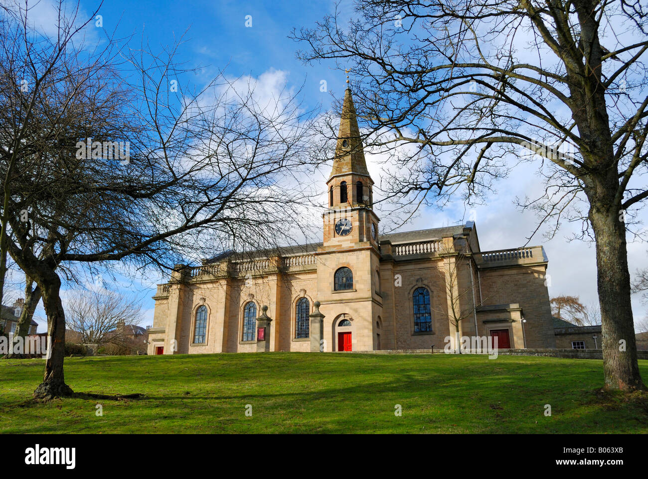 Melrose parish church hi-res stock photography and images - Alamy