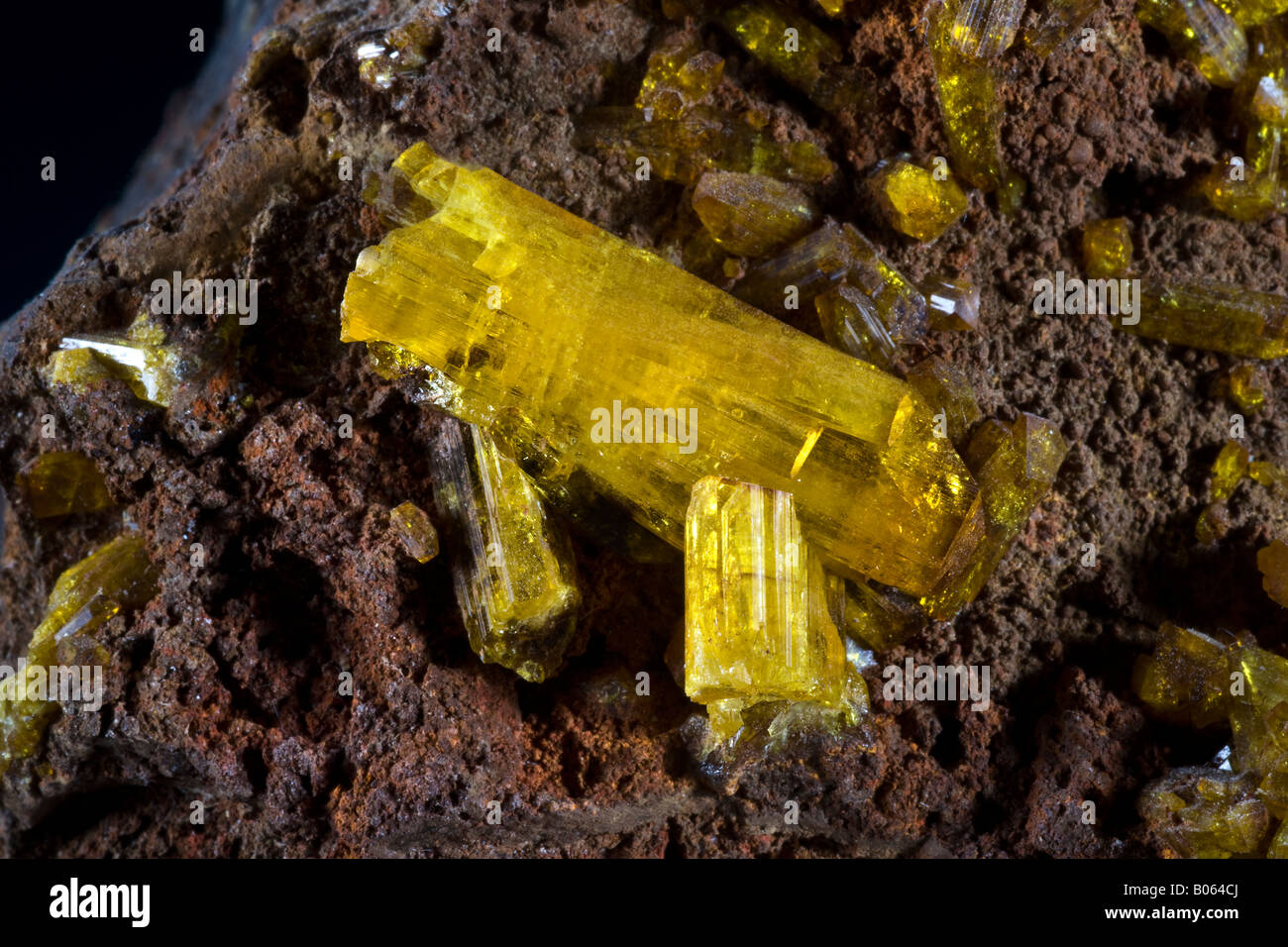 Legrandite Ojuela Mine Mapimi Durango Mexico Stock Photo - Alamy