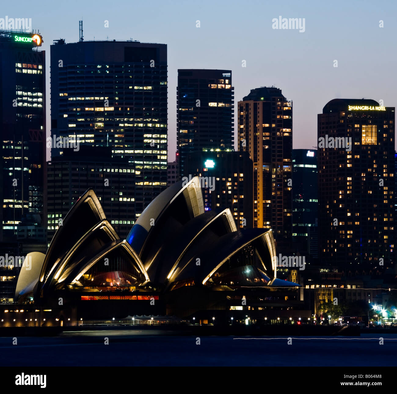 Sydney Opera house at night Stock Photo - Alamy