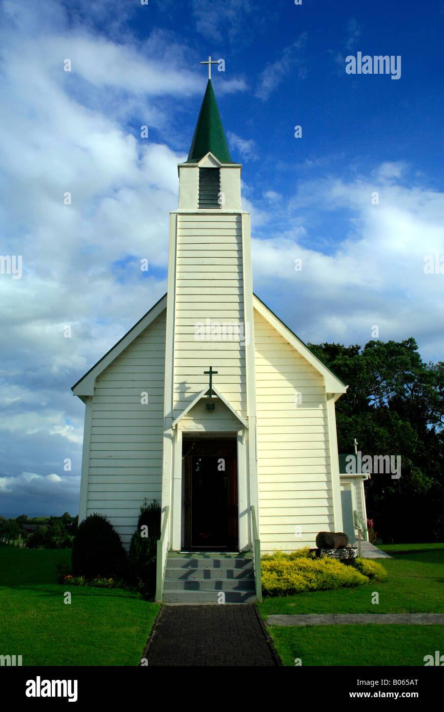 Roman Catholic Church, Te Puna, near Tauranga, western Bay of Plenty ...
