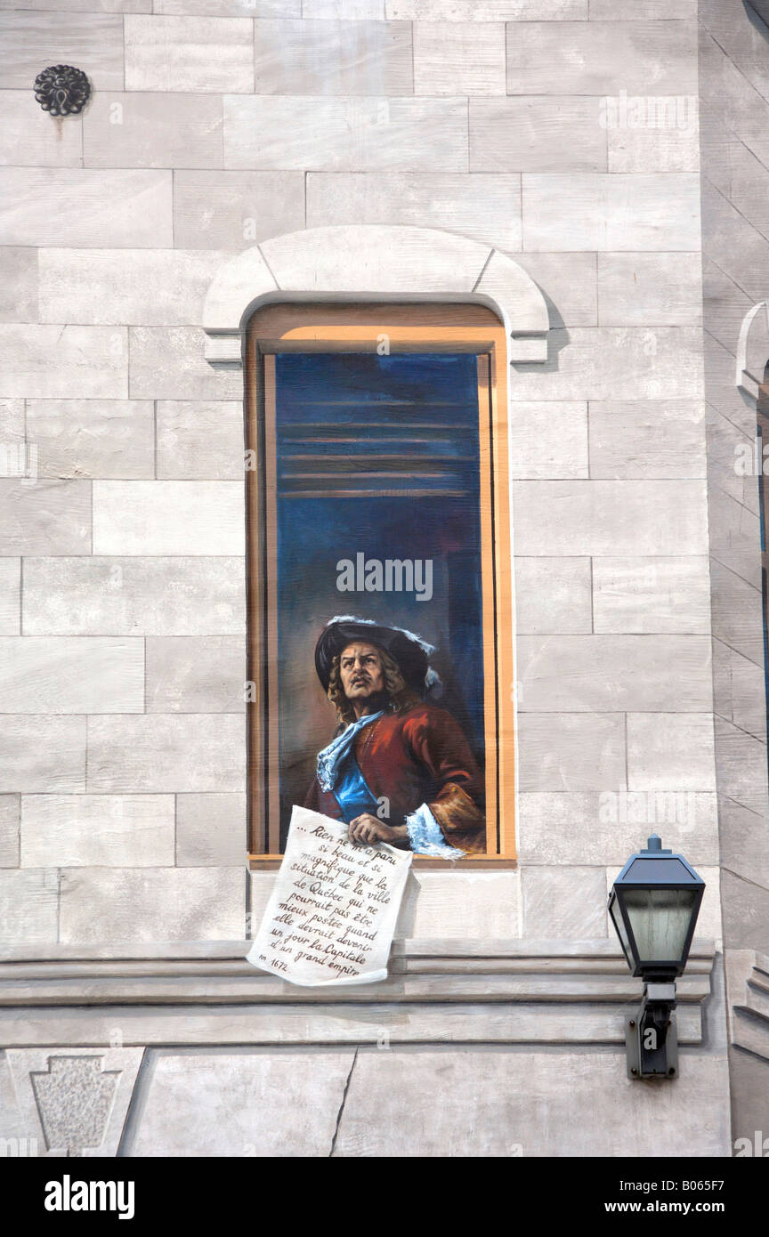 Mural de quebec hi-res stock photography and images - Alamy