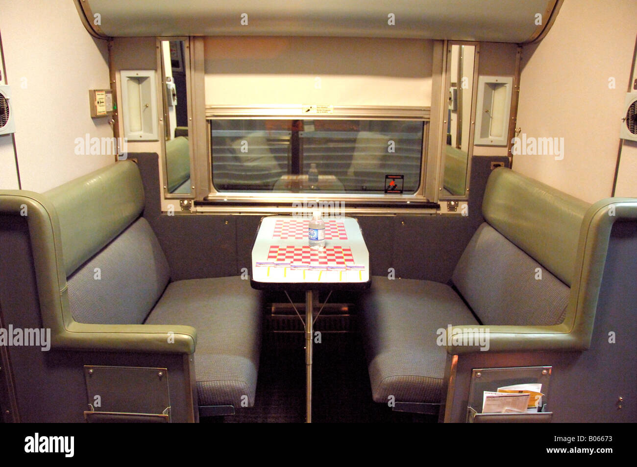 Canada, Quebec. VIA Rail Canada train The Chaleur between Montreal ...