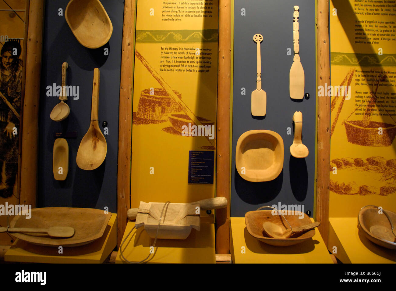 Canada, Quebec, Gaspe. Gaspe Peninsula, Micmac First Nation Indian ...