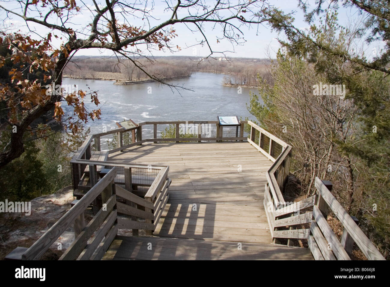 Lovers leap starved rock state park hi-res stock photography and images ...