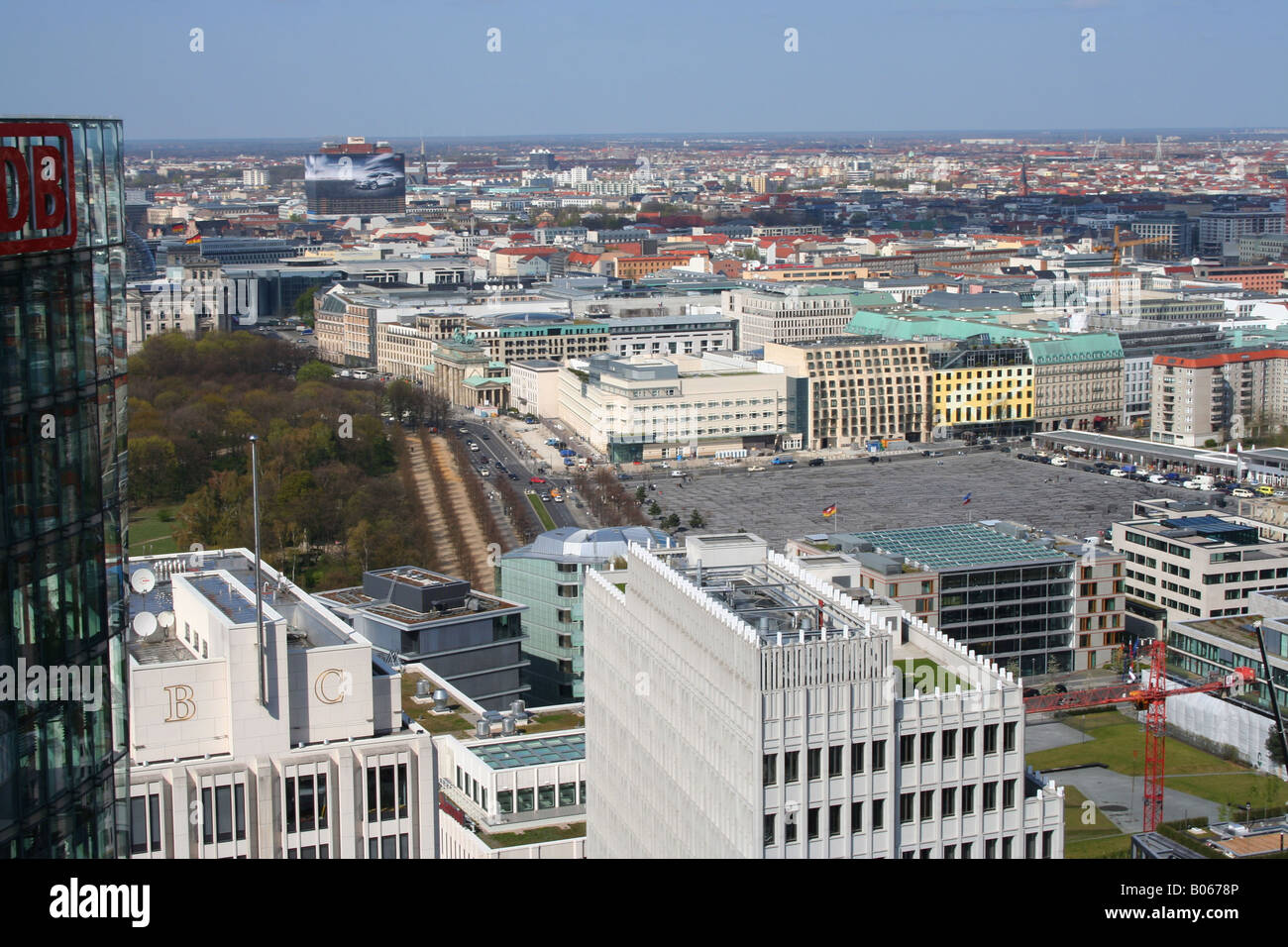 Berlin tower view hi-res stock photography and images - Alamy