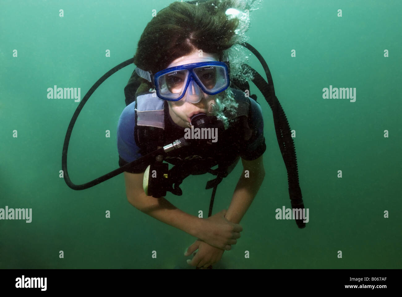 Boy diver hi-res stock photography and images - Alamy