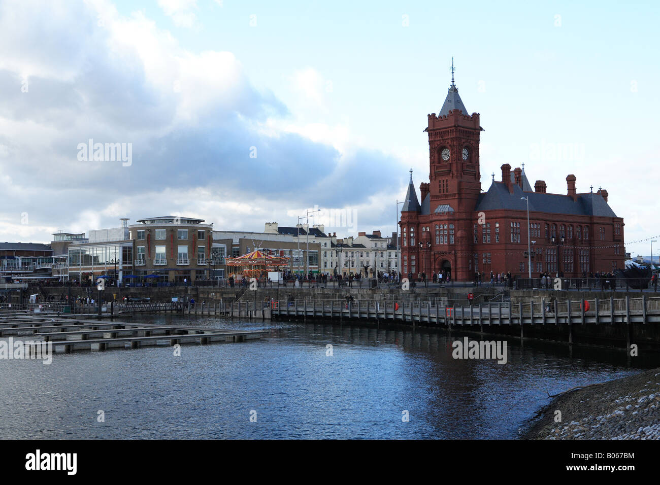 Pierhead Building, Cardiff Bay Stock Photo - Alamy