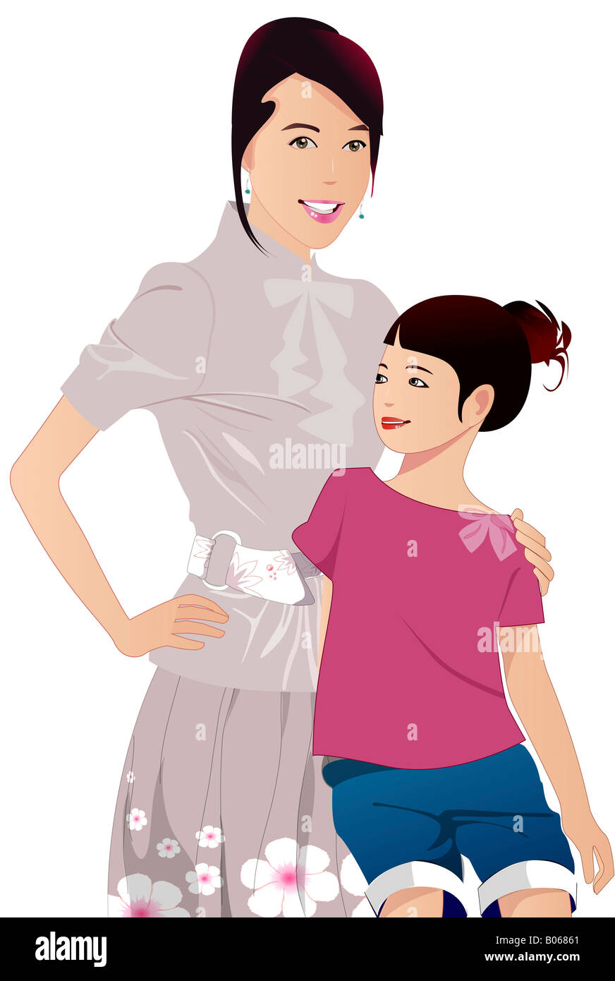 Home Sweet Home Togetherness of Family Stock Photo - Alamy