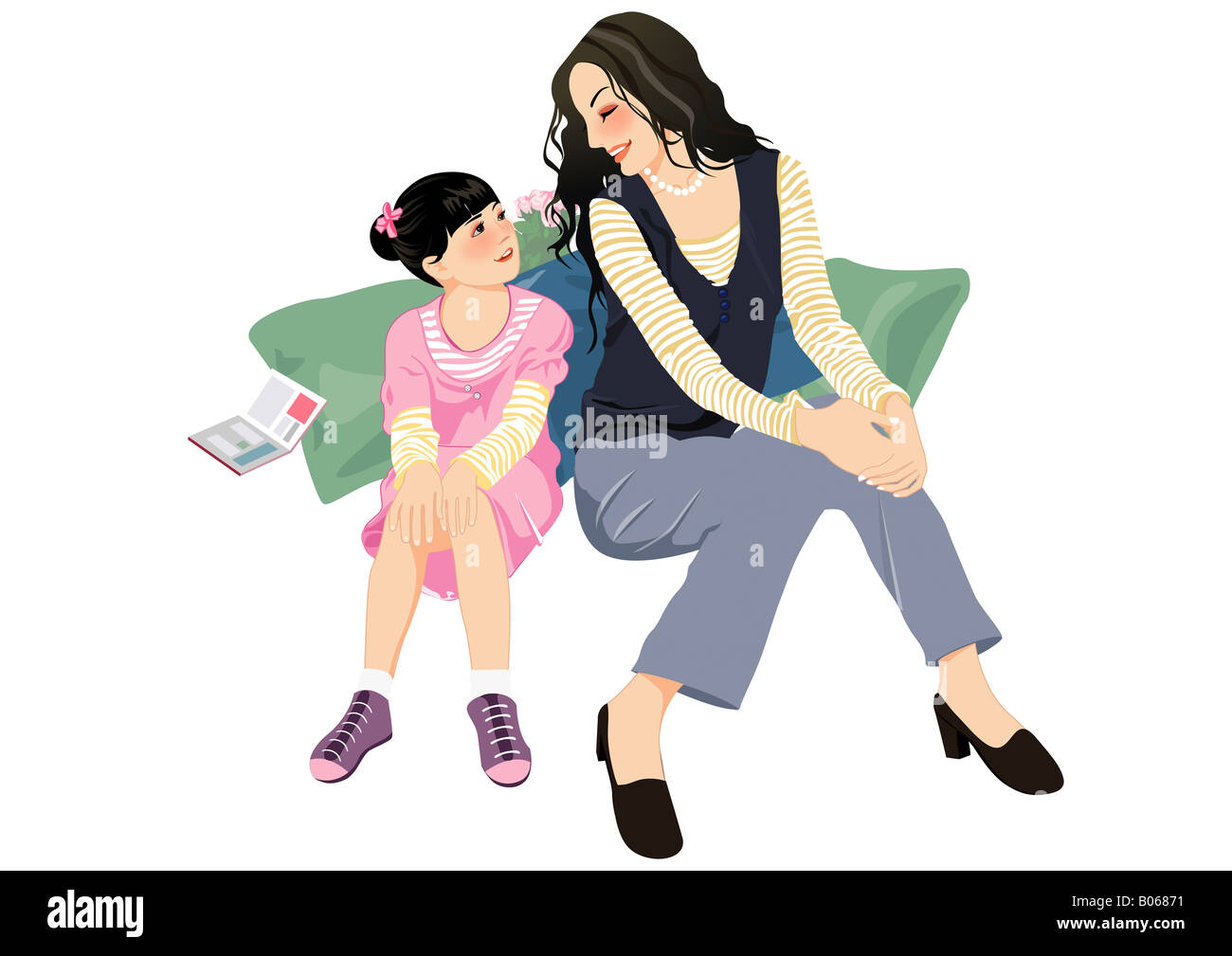 Home Sweet Home Togetherness of Family Stock Photo - Alamy