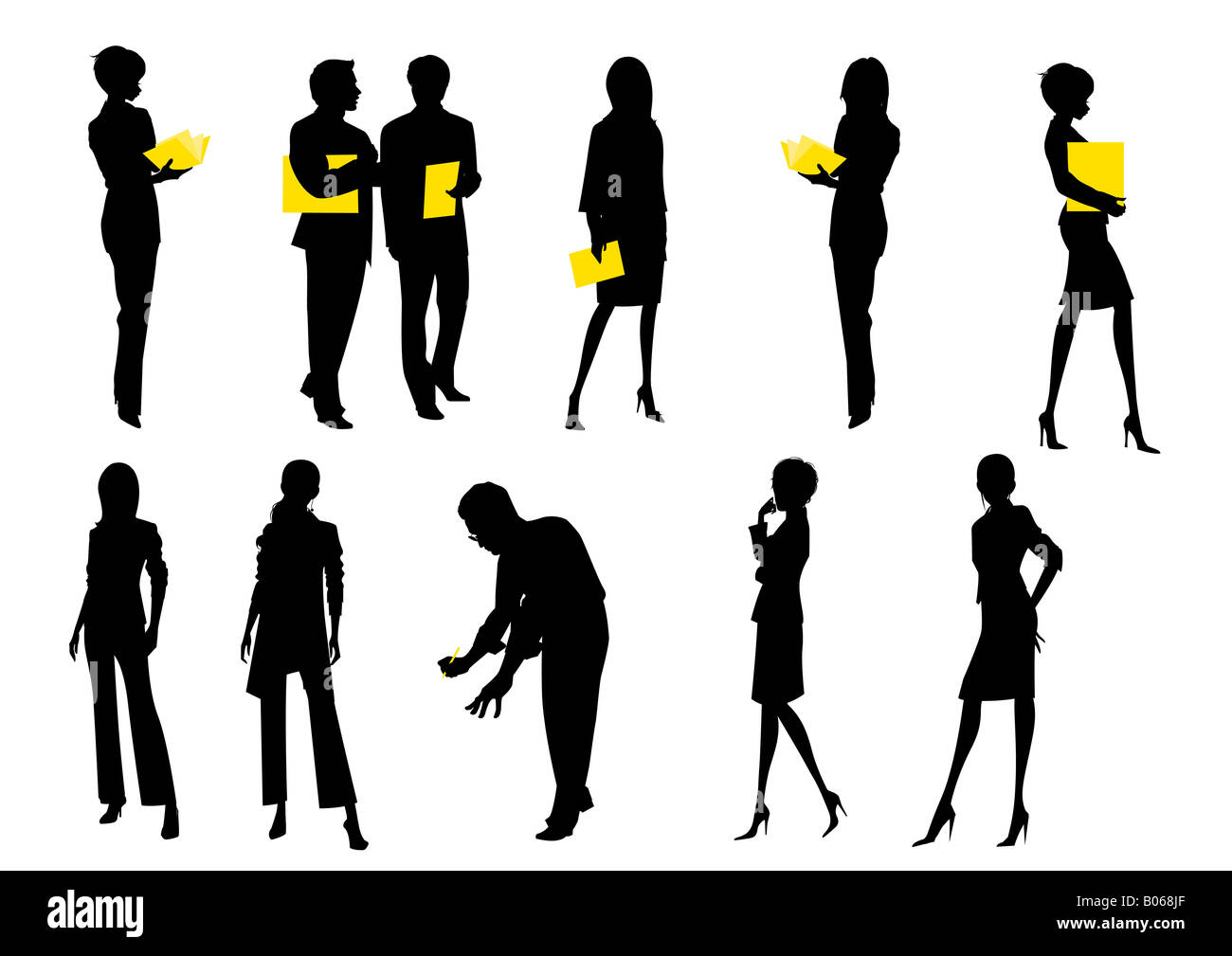 Shadow people Cut Out Stock Images & Pictures - Alamy