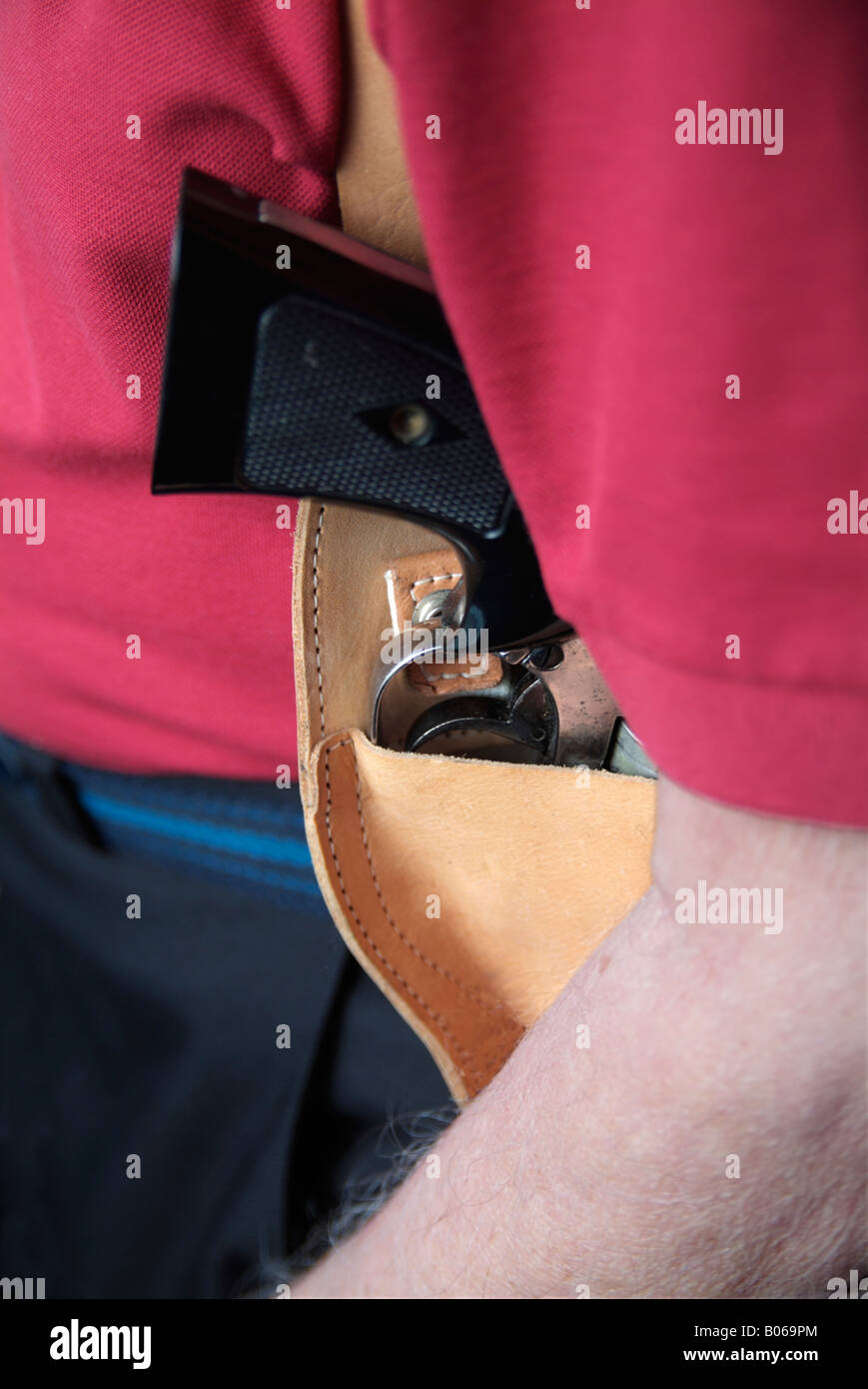 Shoulder holster hi-res stock photography and images - Alamy