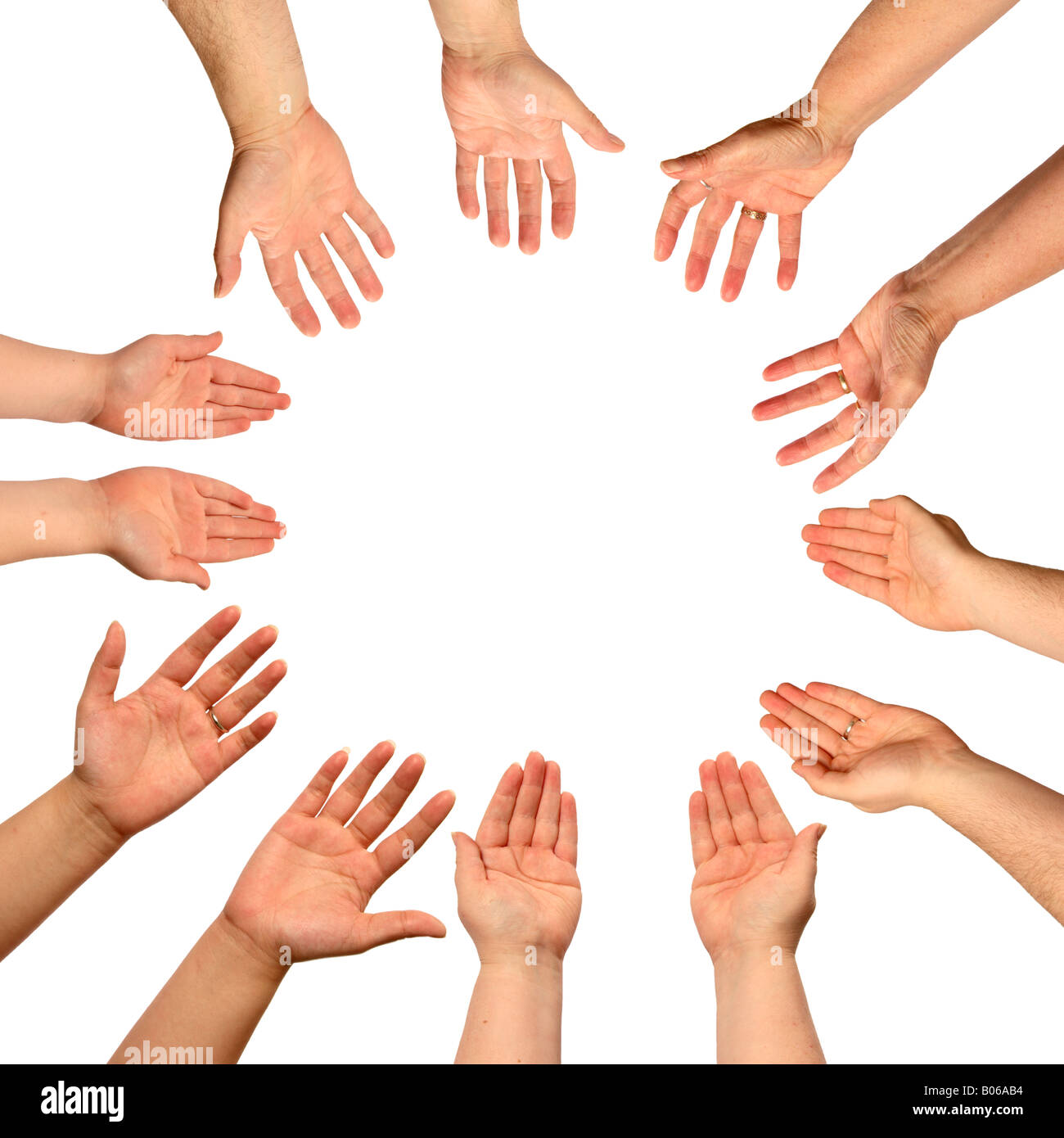 Outstretched Hands Help High Resolution Stock Photography and Images ...