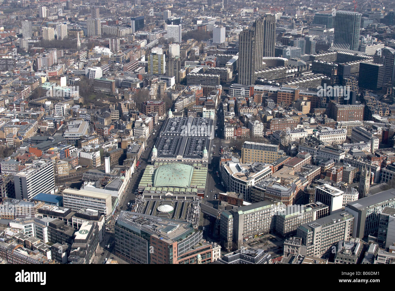 The barbican centre aerial hi-res stock photography and images - Alamy