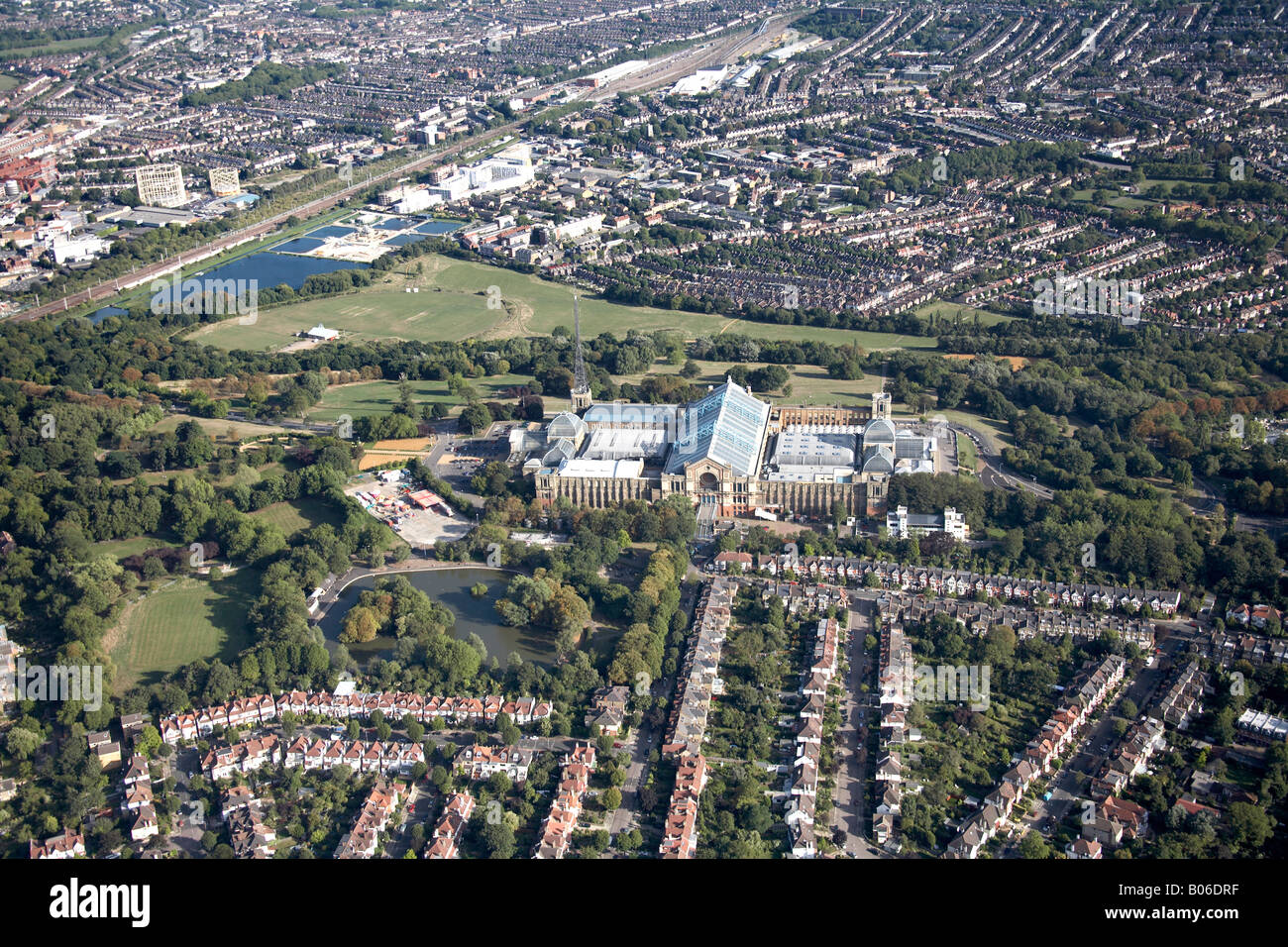 Alexandra palace car park hi-res stock photography and images - Alamy