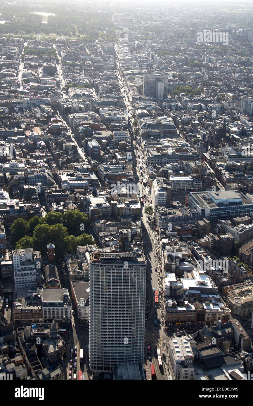Aerial view of london soho hi-res stock photography and images - Alamy