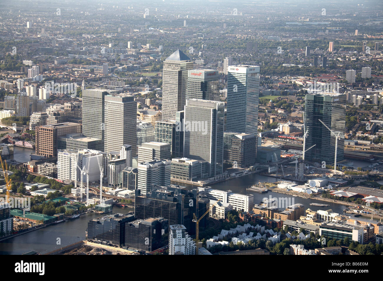 Aerial tower blocks london hi-res stock photography and images - Alamy
