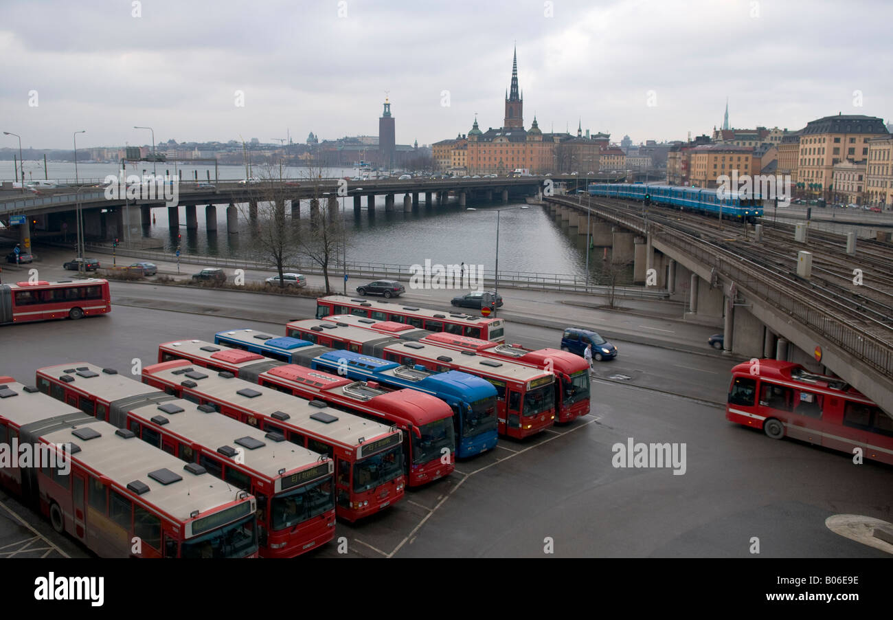 Bus buses stockholm sweden hi-res stock photography and images - Alamy