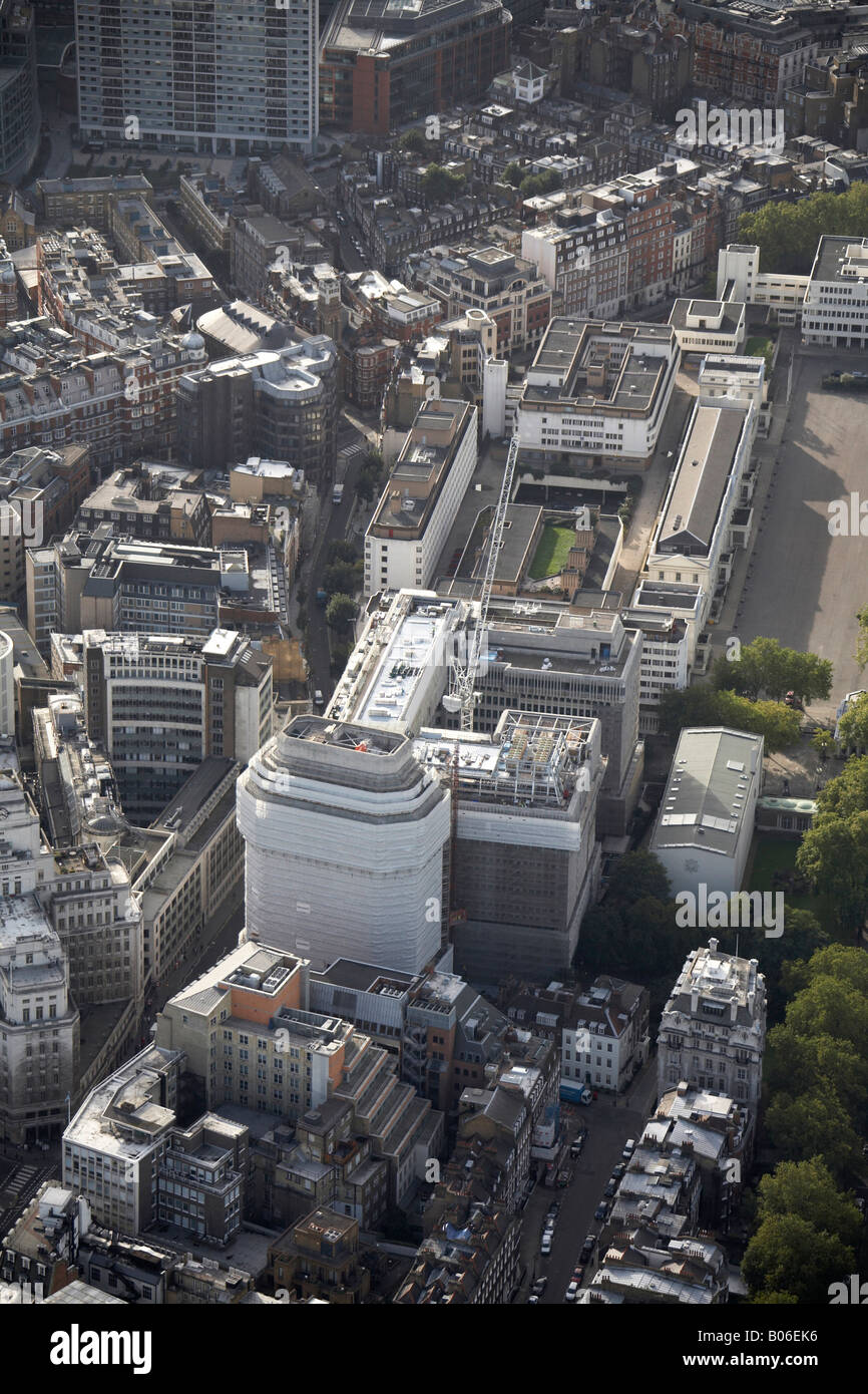 Aerial view south west of Wellington Barracks Tothill Street Queen Anne ...