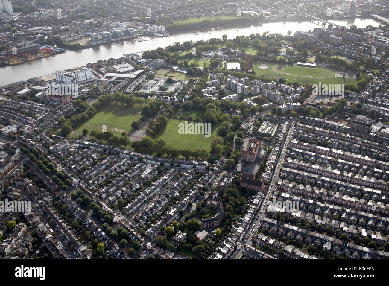 Wandsworth london arial view hi-res stock photography and images - Alamy