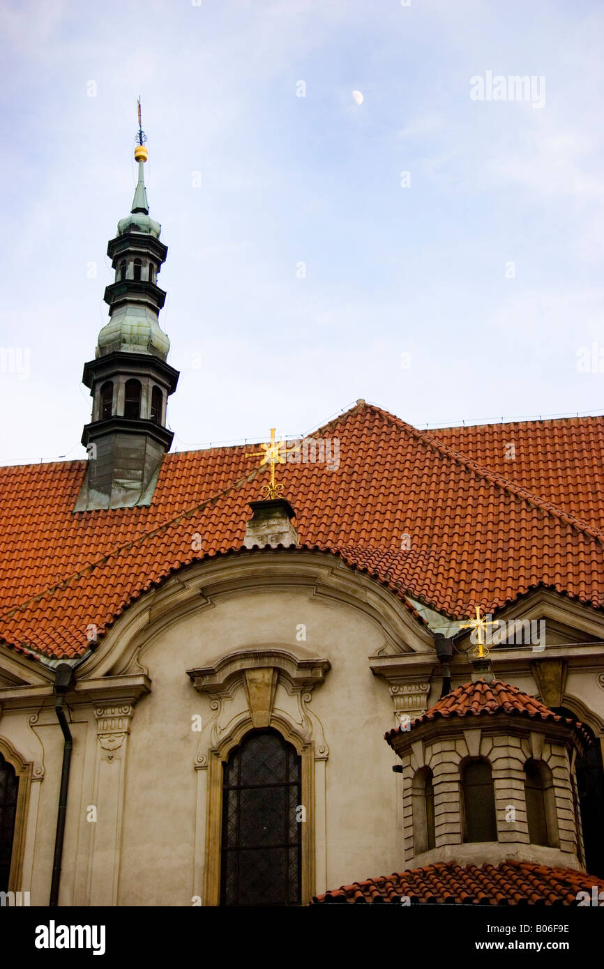 Church Prague Czech Republic Stock Photo - Alamy