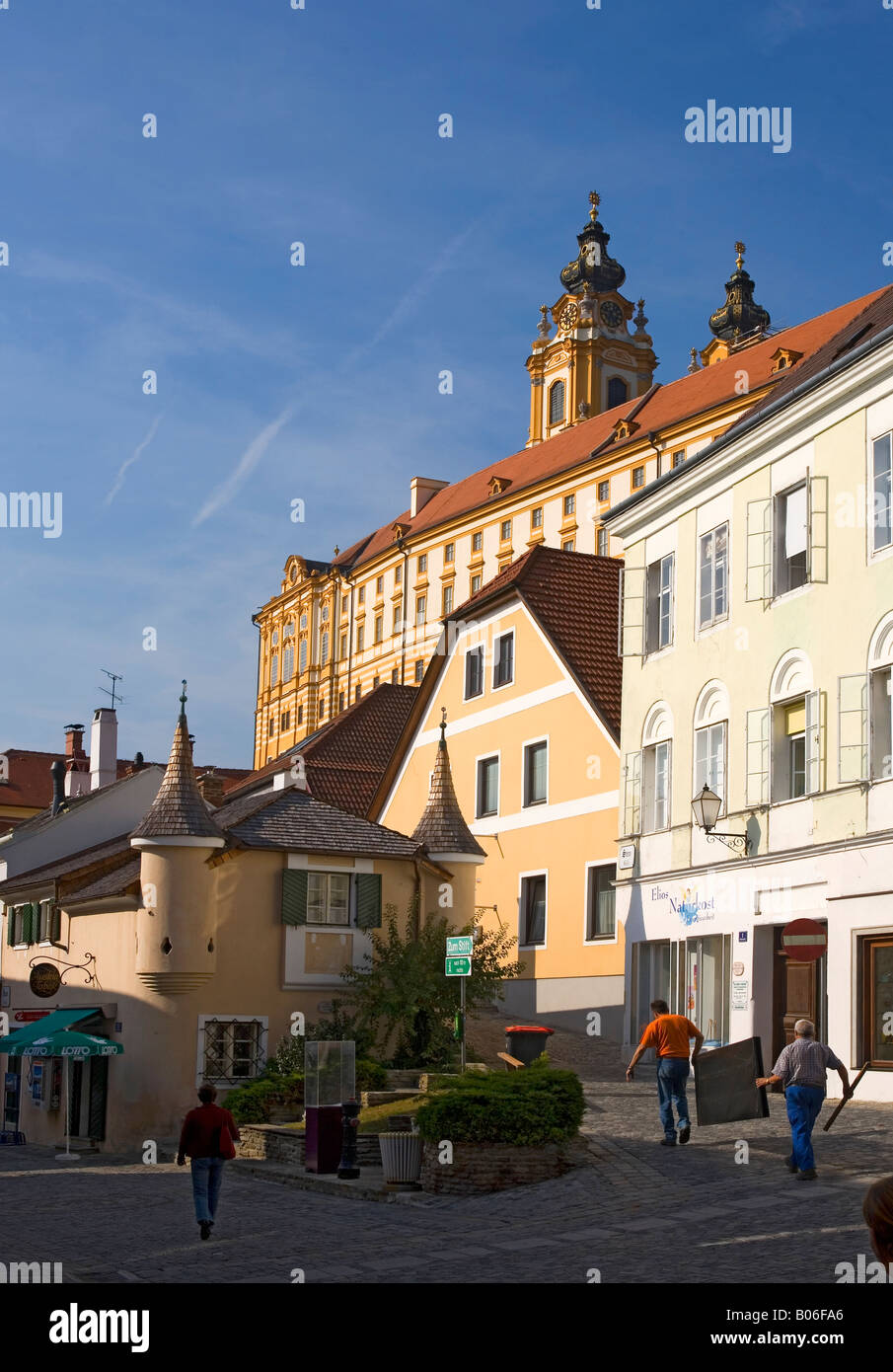 Melk town Austria Stock Photo - Alamy