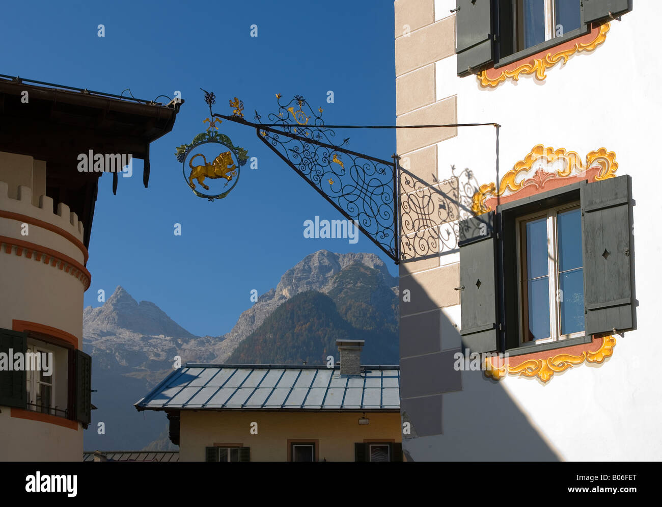 Lofer village Austria Stock Photo - Alamy