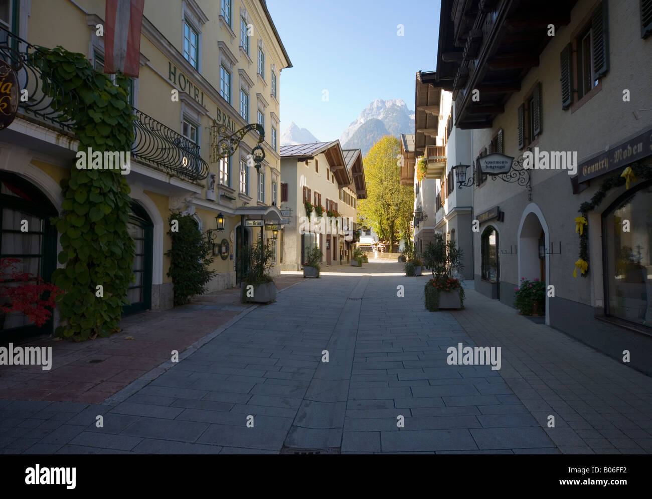 Lofer village Austria Stock Photo - Alamy