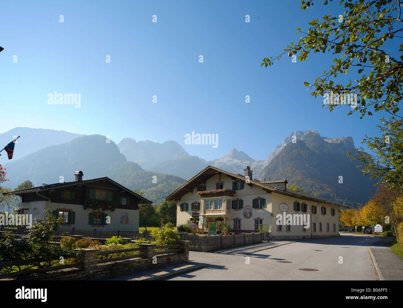 Lofer village Austria Stock Photo - Alamy