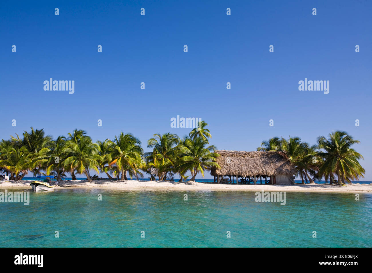 Belize, Laughing Bird Caye Stock Photo - Alamy