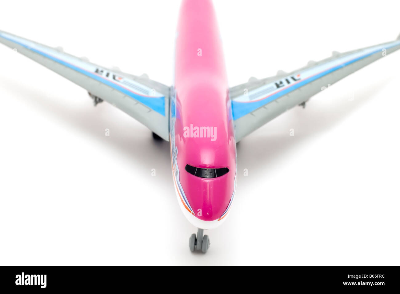 object on white toy airplane Stock Photo - Alamy