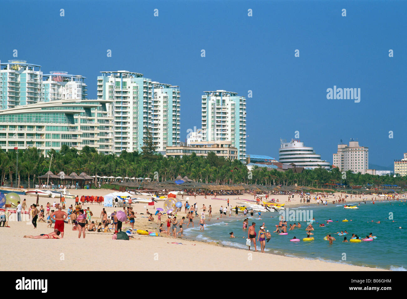 China, Hainan Island, Sanya, Dadonghai Beach Stock Photo - Alamy